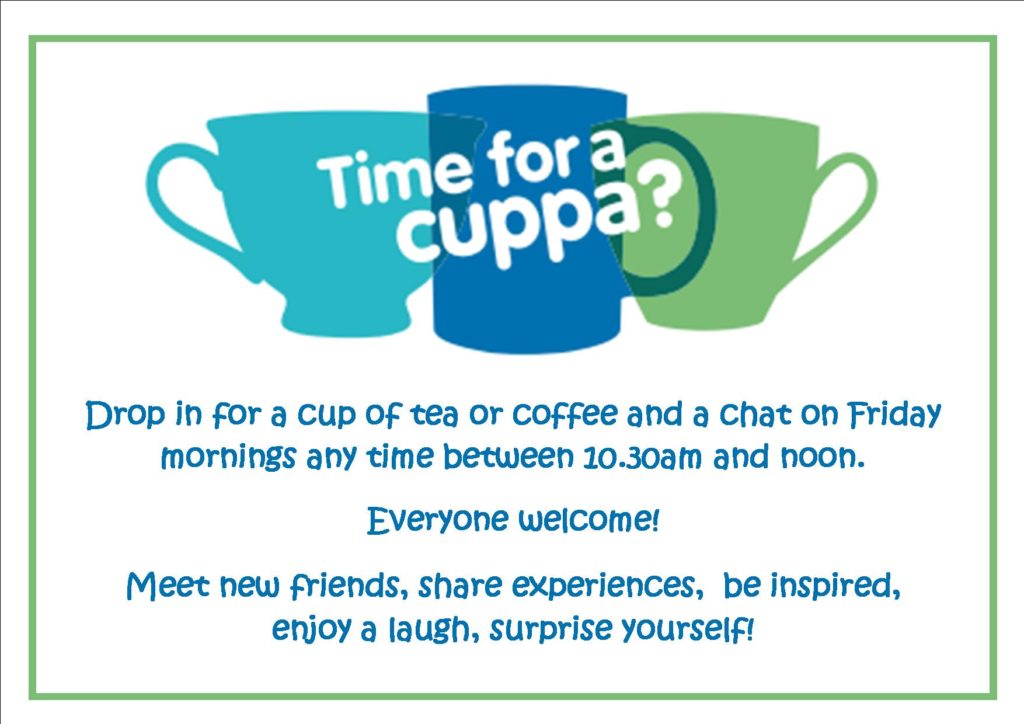 Time for a cuppa poster | Morialta Uniting Church