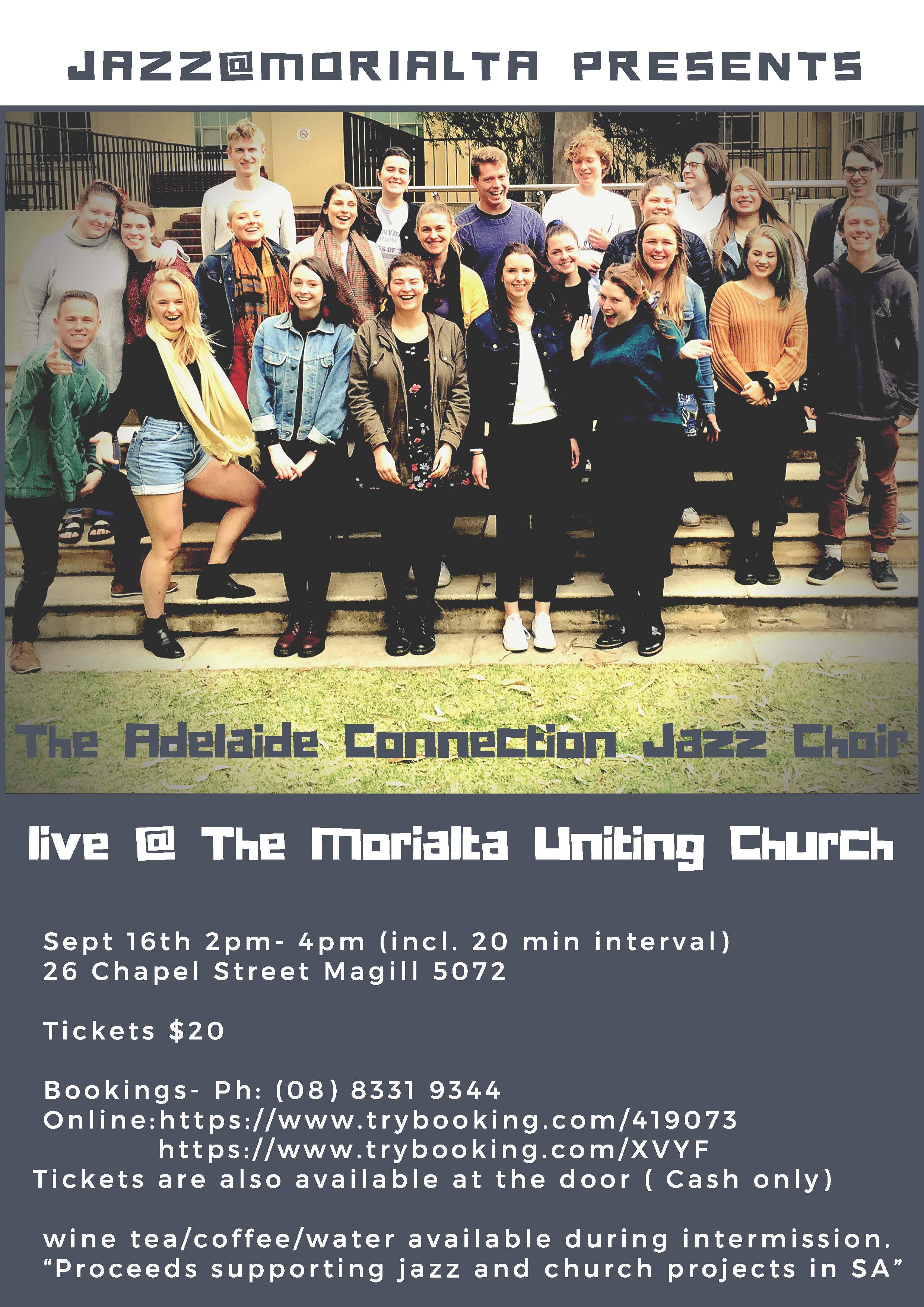 jazz@Morialta poster | Morialta Uniting Church